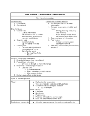Guide to writing a lab report - refined - Guide to writing a psychology ...