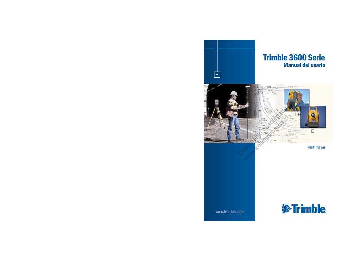 Manual Usuario Estacion Total Trimble 3600 - Trimble 3600 Serie Manual ...