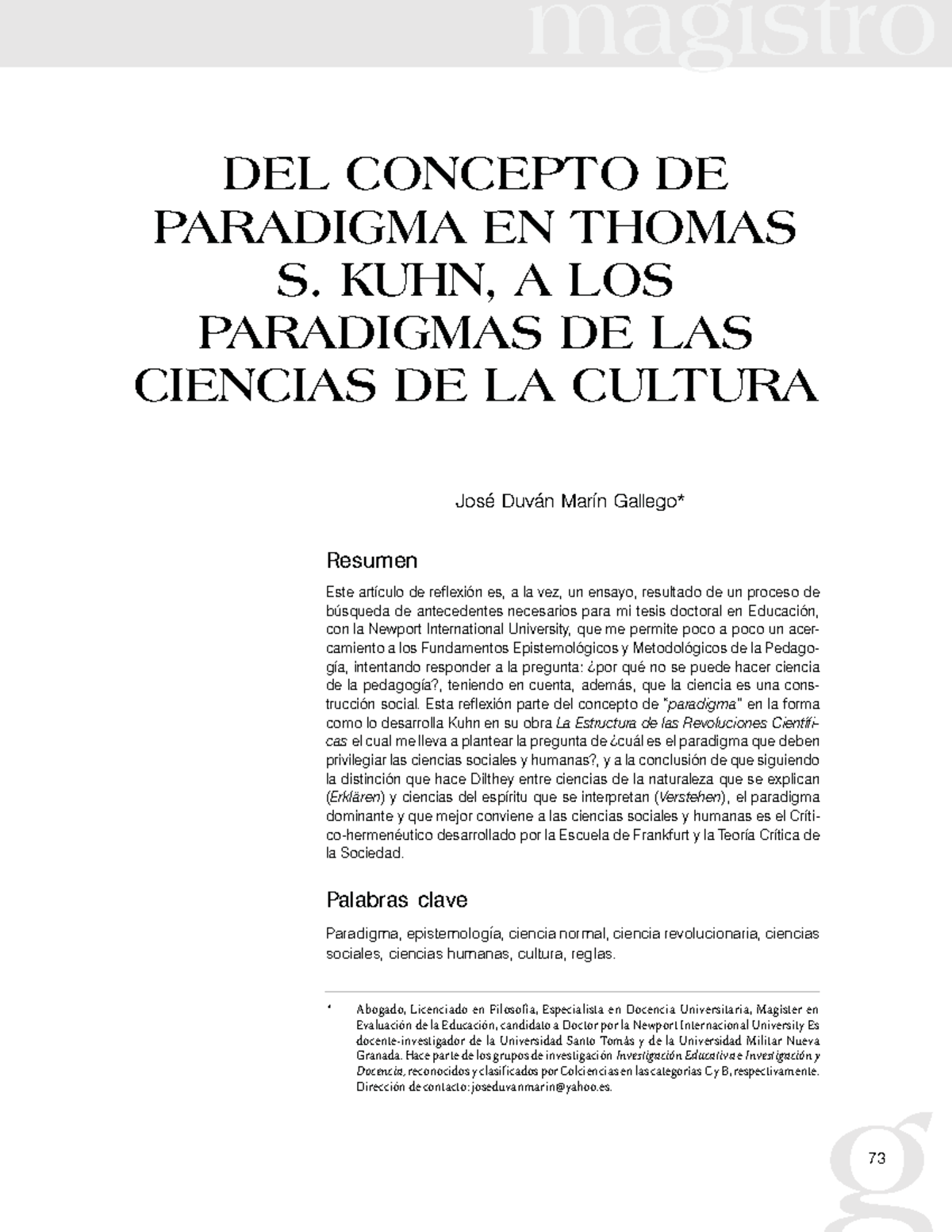 Dialnet-Del Concepto De Paradigma En Thomas SKuhn ALos Paradigmas D ...