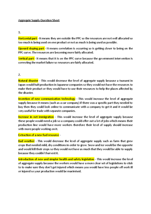 Exchange Rates - Economics revision and helpful class notes - Exchange ...