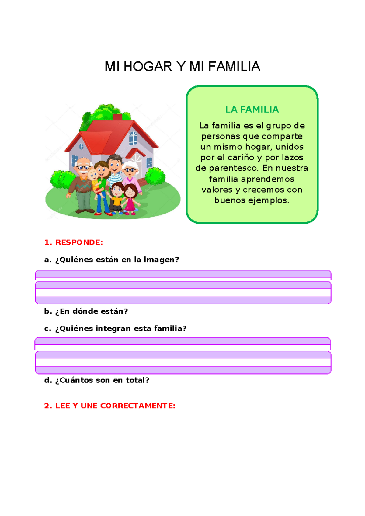 Mi hogar y mi familia - nuibvrytujtgnt7nrfbdesb7n7 y thvdtececstevvetd ...
