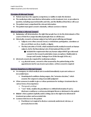 Steps for an ethical workup - Steps for an Ethical Workup The following ...