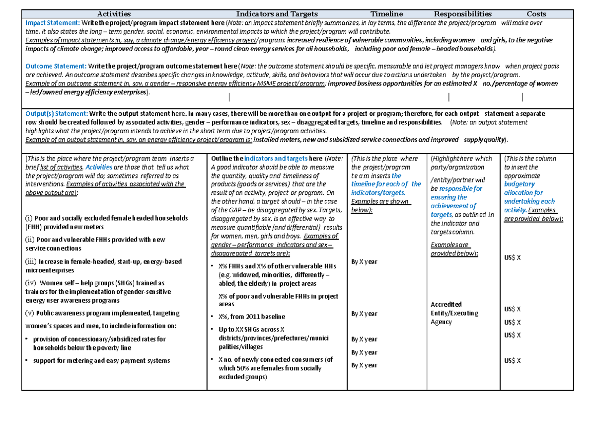 Gender Equality Action Plan Gender Equality Action Plan Gender Equality ...