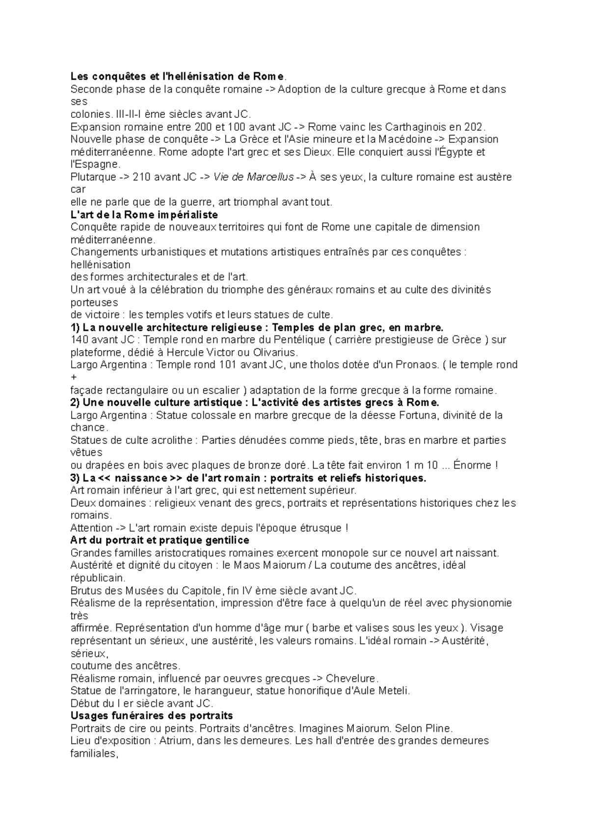 Les conquêtes et l'hellénisation de Rome - Seconde phase de la conquête ...