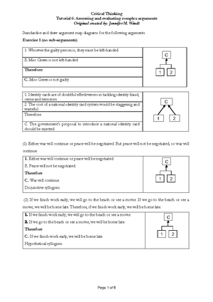 6- complex arguments- 05 Tutorial exercises complex arguments solutions-2 - Exercise 6 ...