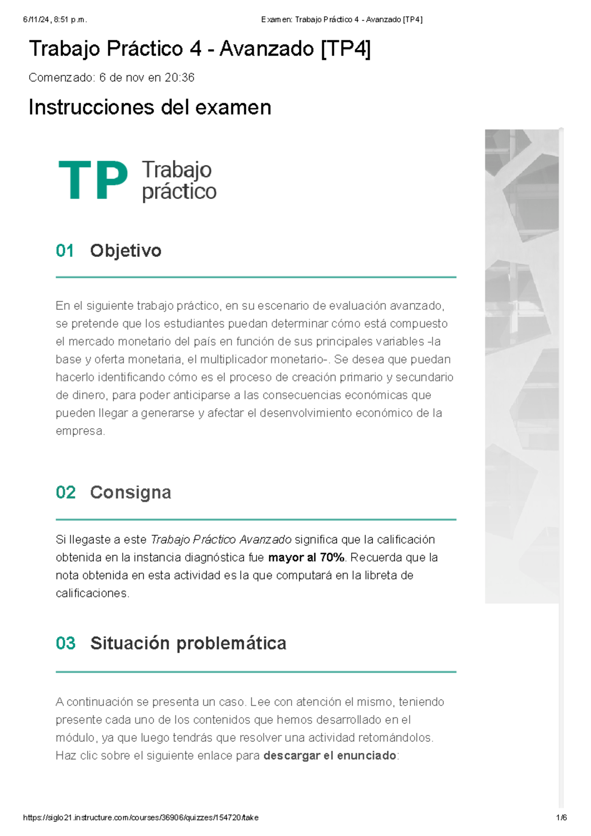 Examen Trabajo Práctico 4 - Avanzado [TP4] Economia - Trabajo Práctico 4 - Avanzado [TP4 ...