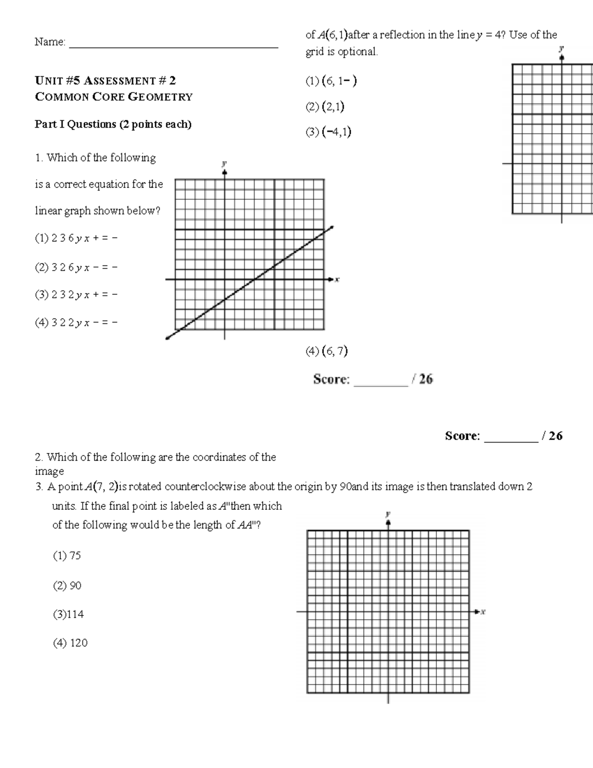Unit 5 Assessment sent ^N2 - Name ...