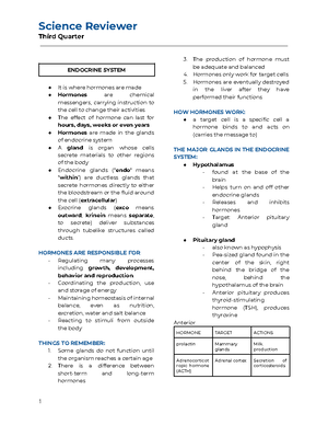 Earth Science Gr. 11 Module 1 - Quarter 1 - Science, Technology ...