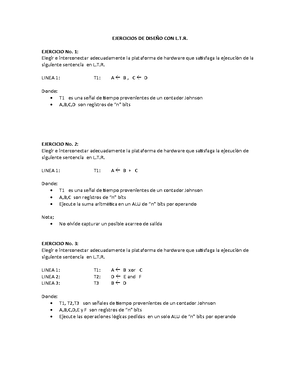 Tarea No. 2 Diseño Digital Combinacional Y Bloques Digitales Combinacionales DE MSI (1) - - Studocu