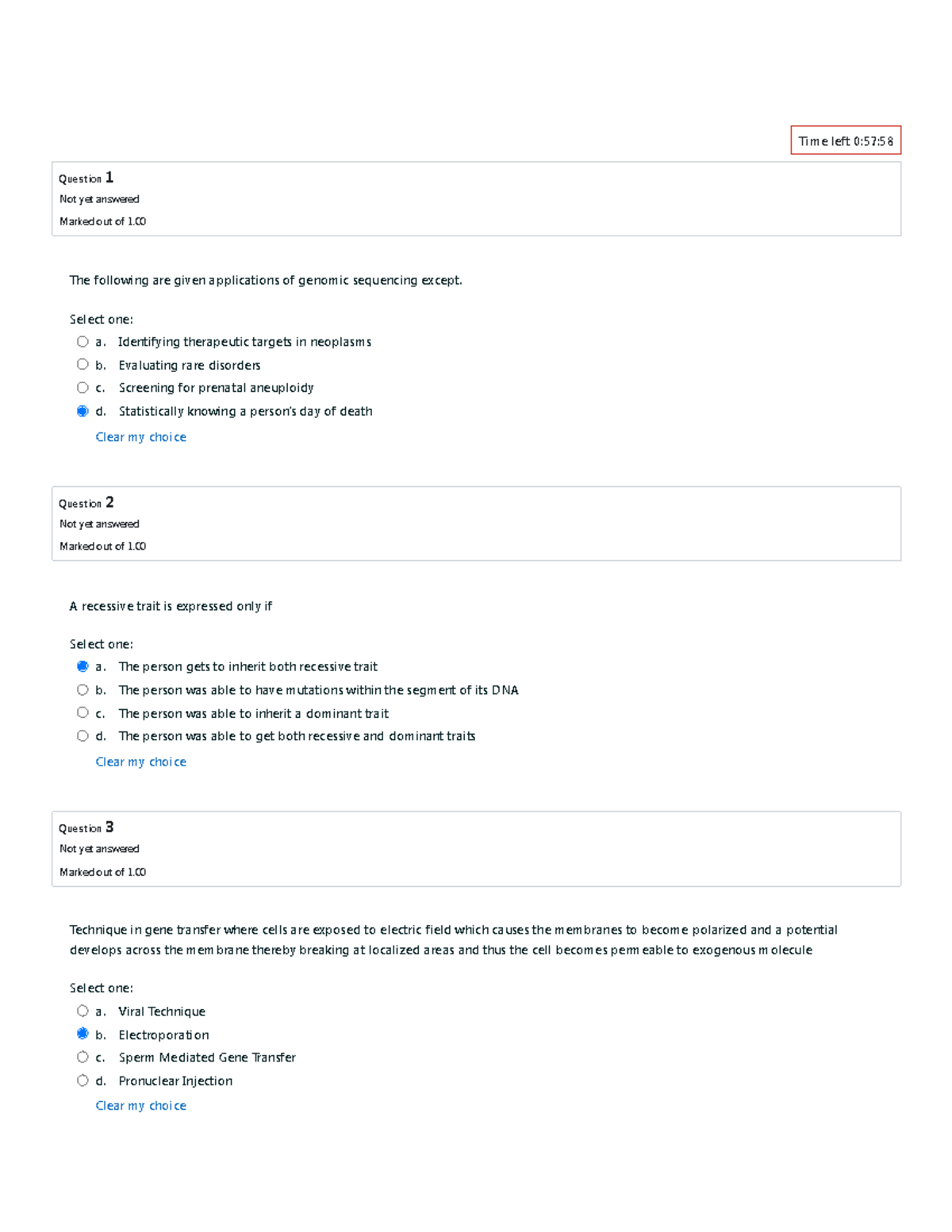 Final-QUIZ-1 - god bless - Question 1 Not yet answered Marked out of 1 ...