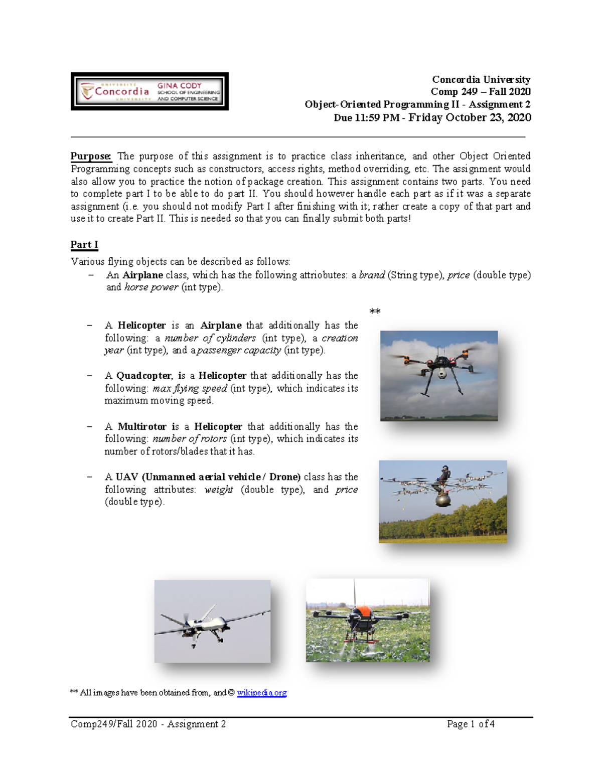 Assignment 2 The Assignment Would Also Allow You To Practice The Notion Of Package Creation