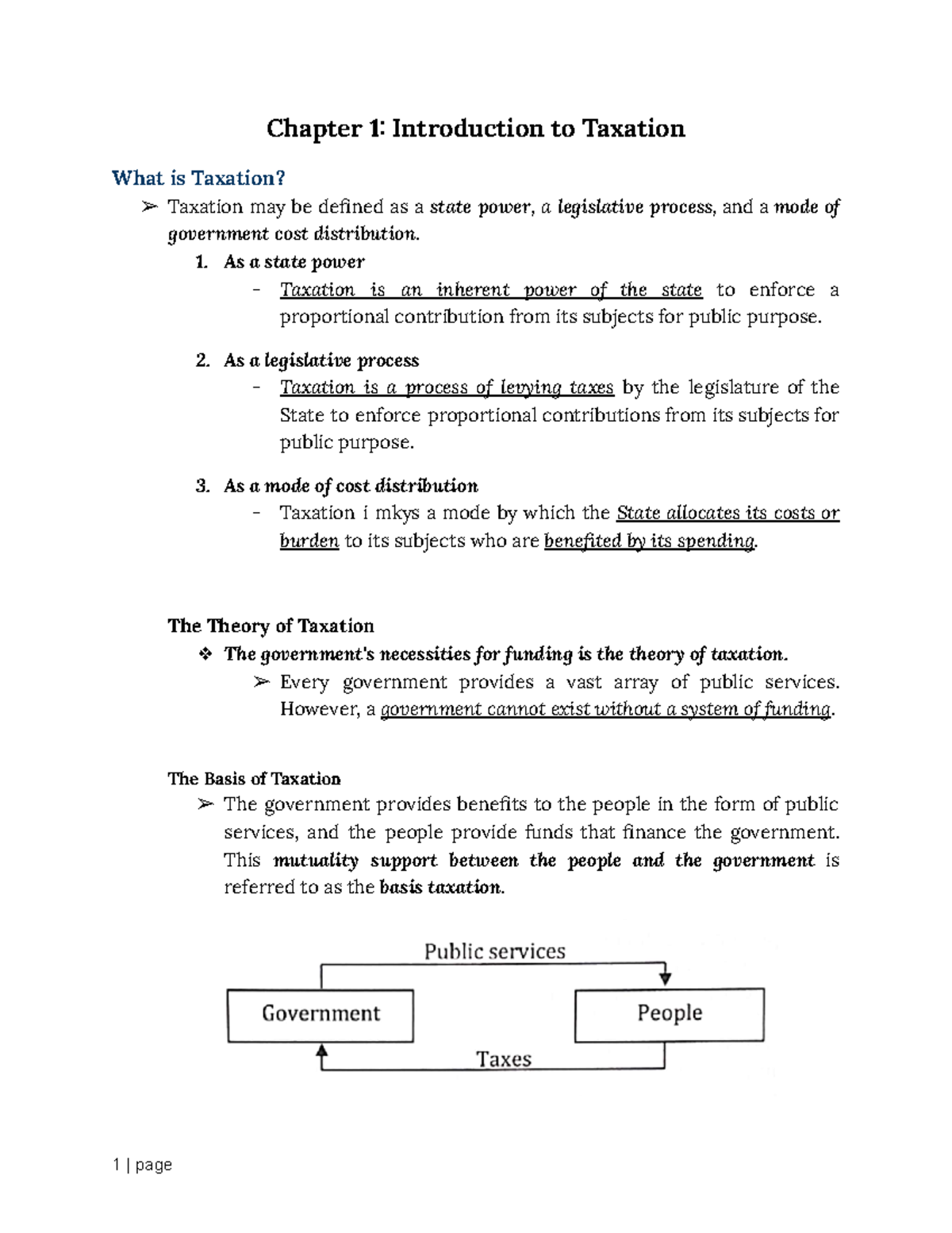 Income-Taxation - it is about introduction of income taxation - Chapter ...