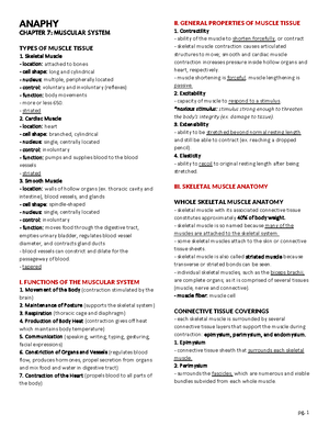 Chapter 8, Nervous System - I. FUNCTIONS OF THE NERVOUS SYSTEM ...