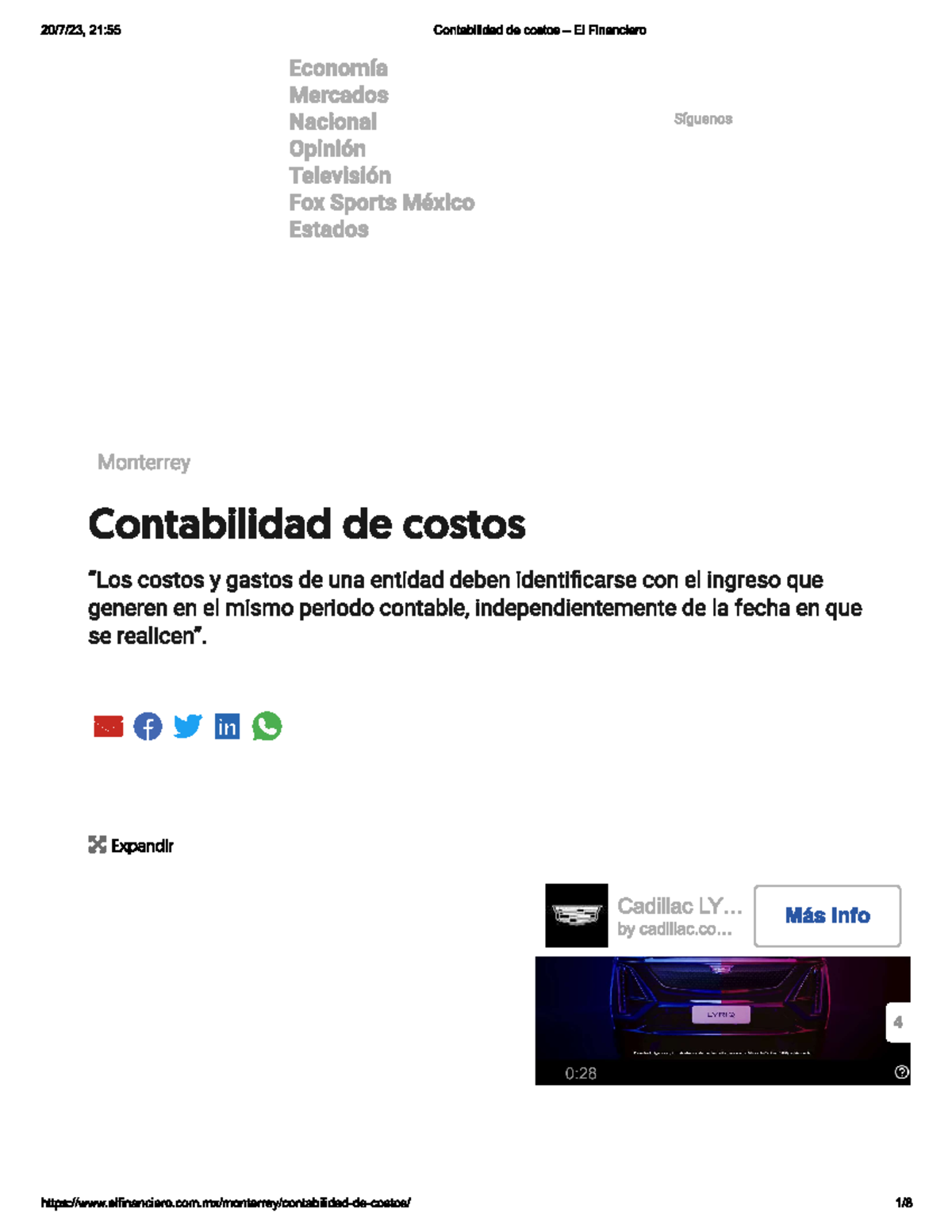3 Sistemas de costeo contable Contabilidad de costos - Consultoría ...