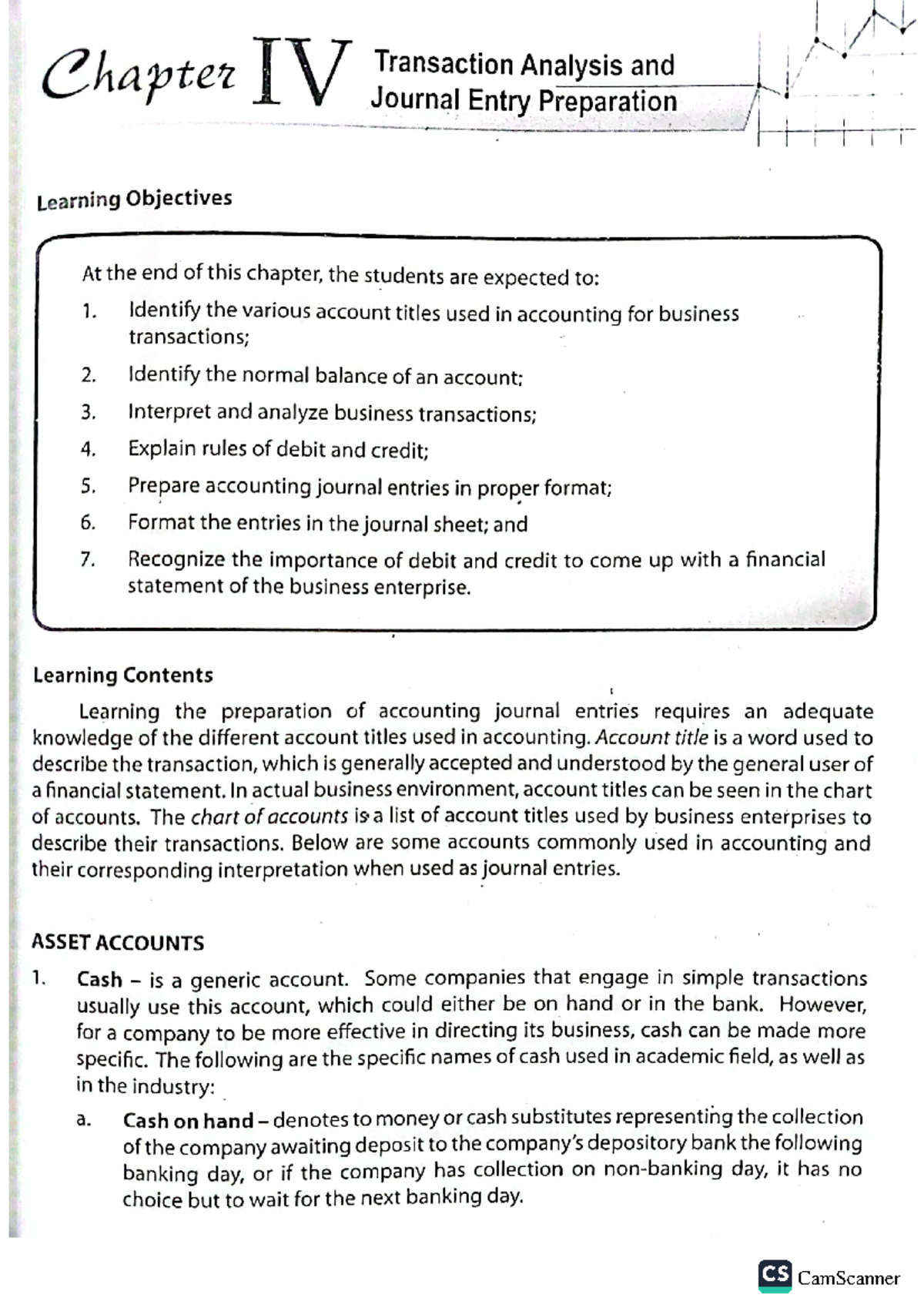 AP III. Transaction Analysis and Journal Entry Preparation - BS in ...