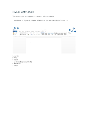 NM05 Actividad 10 - NM05 - Fundamentos de Inglés NM05: Actividad 10 Write the instructions to ...