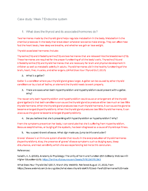 Ap 2 week 4 assignment - WEEK 4 ASSIGNMENT/Part 1 Nervous System and Brain List the three main ...