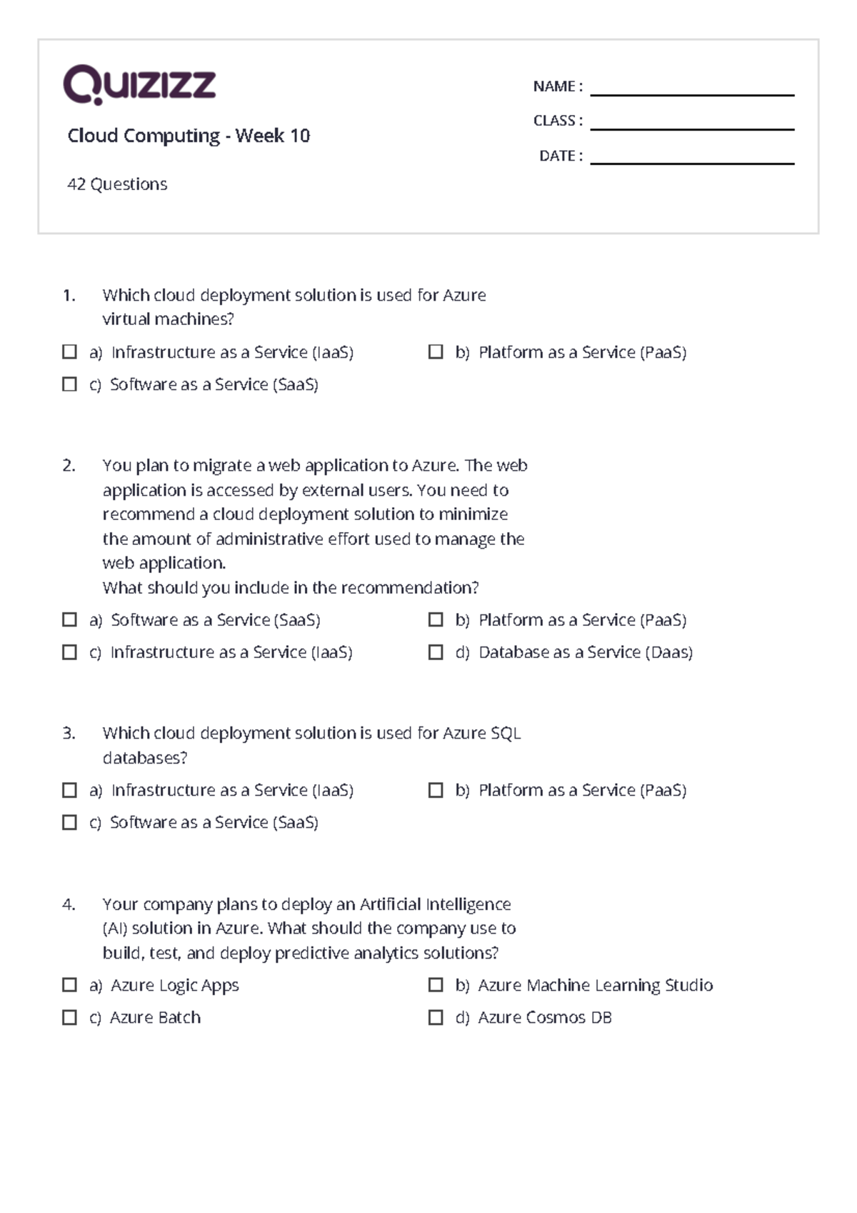 Week 10 - tutorial - !"#$%& '("))%& *"+$%& !" #" $" - Studocu