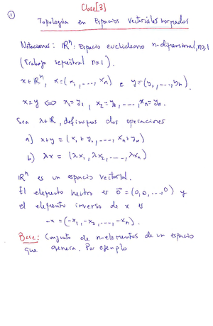 Clase 1 Análisis Real - Basicamente es teoria de conjuntos , funciones ...