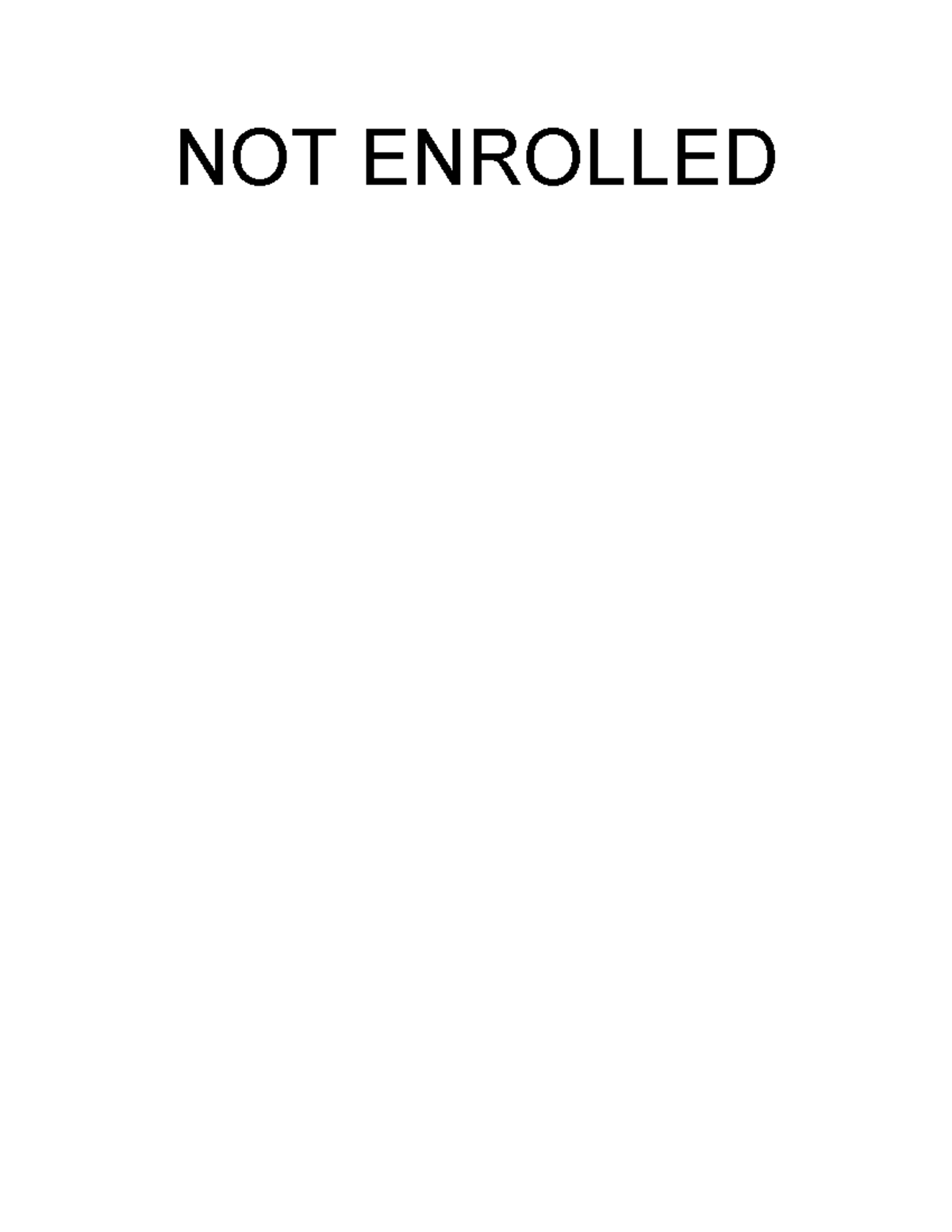NOT Enrolled - Financial Management - NOT ENROLLED NOT ENROLLED - Studocu