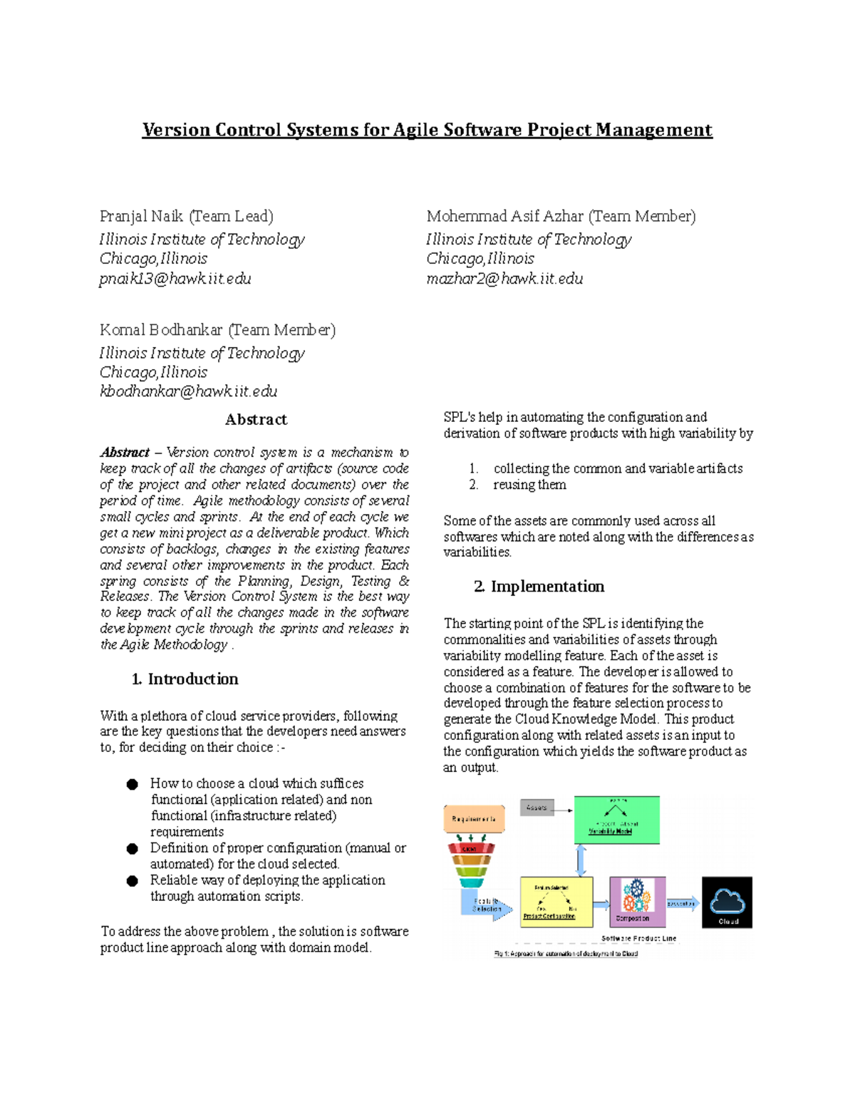 PJ Paper - Version Control Systems for Agile Software Project ...