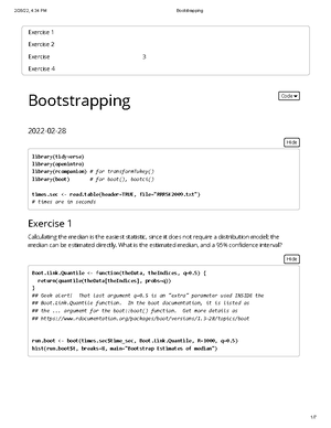 Interpreting Diagnostic Tests - Exercise 2 Exercise 3 Exercise 4 ...