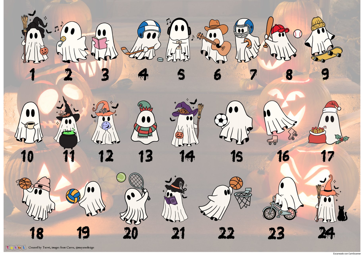 Guess Who Ghosts - activity to practice describing people - Lenguaje y ...