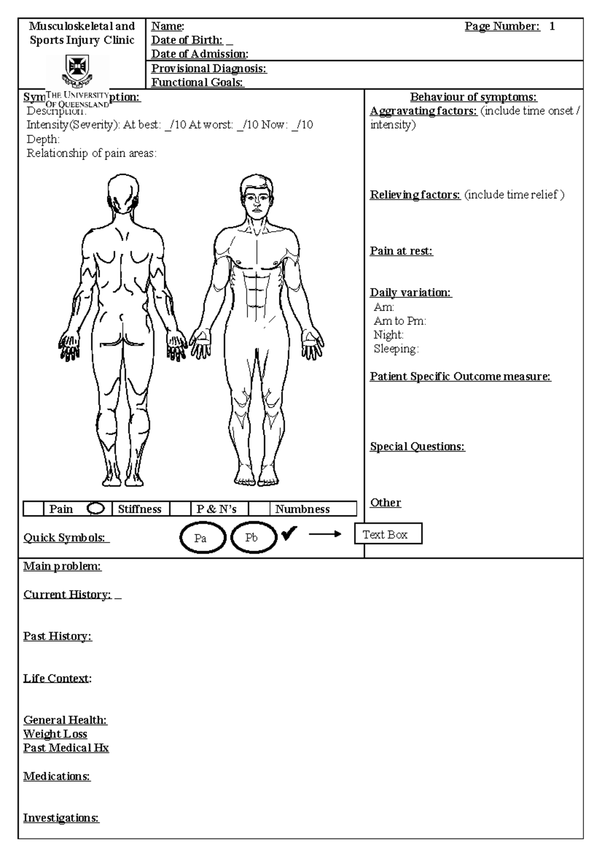 MSSI Initial Template(1) - Musculoskeletal and Sports Injury Clinic ...