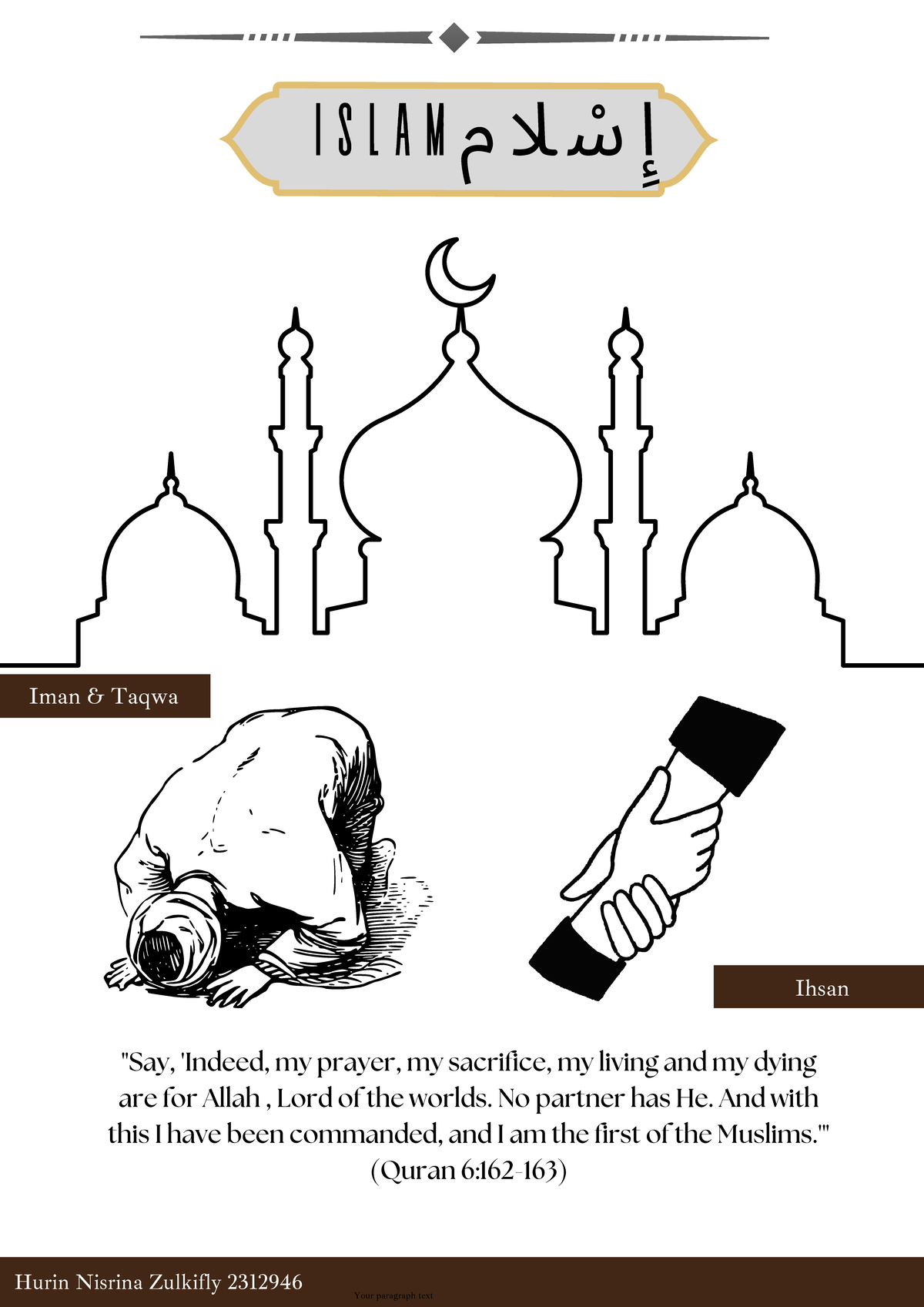 islam,iman and ihsan - Basic Philosophy And Islamic Worldview - i s l a ...