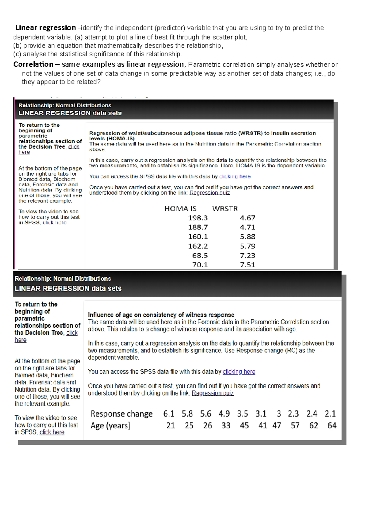 SPSS Example - SPSS - Linear regression –identify the independent ...