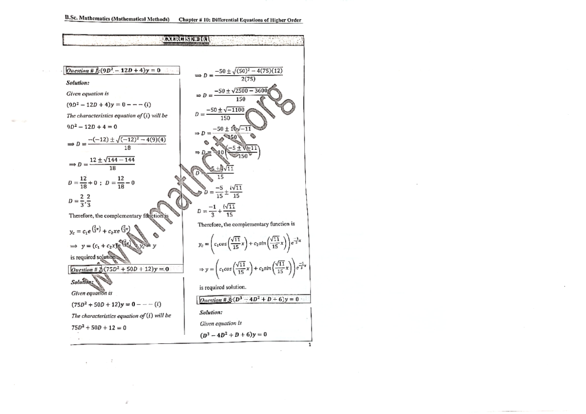 Mathematics notes - Discrete Mathematics - Riphah - Studocu