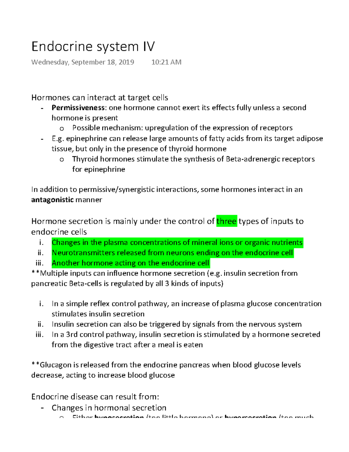 Endocrine system IV - Instructor: Iain Shepherd - Warning: TT: undefined function: 32 Hormones ...