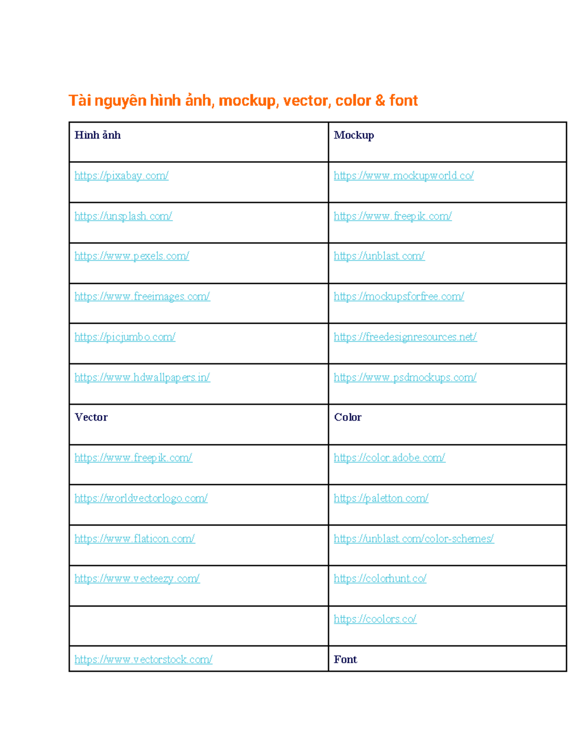 Tài nguyên hình ảnh - Tài nguyên hình ảnh, mockup, vector, color & font ...