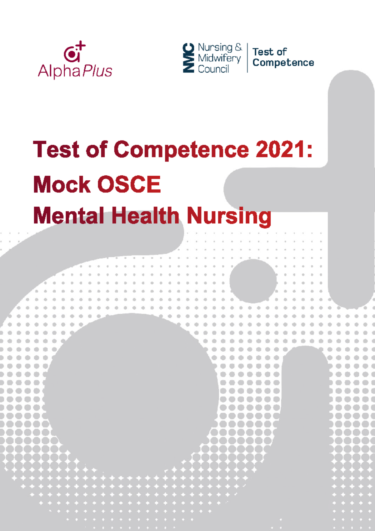 Mock OSCE RN3 TOC 2021 V1 Mock OSCE Mental Health Nursing In Your