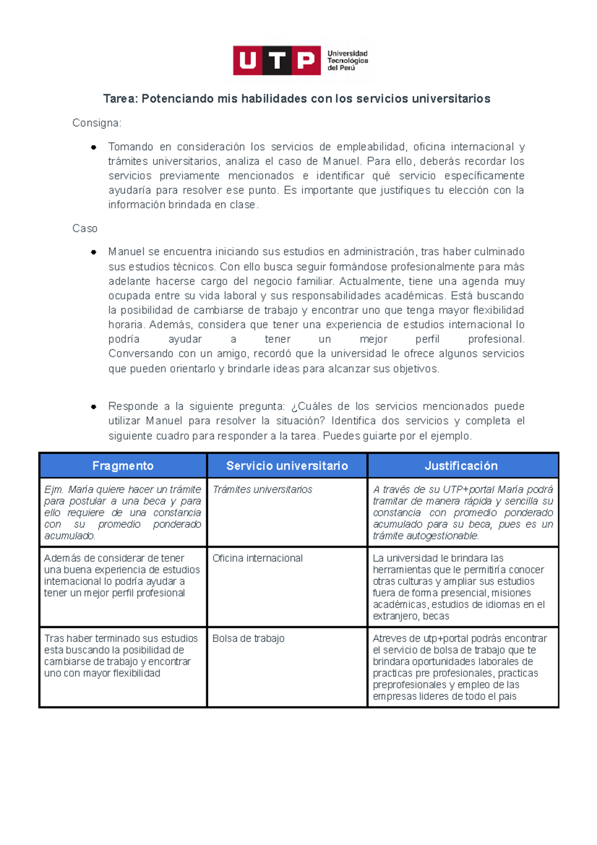 IVU Actividad 3 - potenciando mis habilidades - Tarea: Potenciando mis habilidades con los ...
