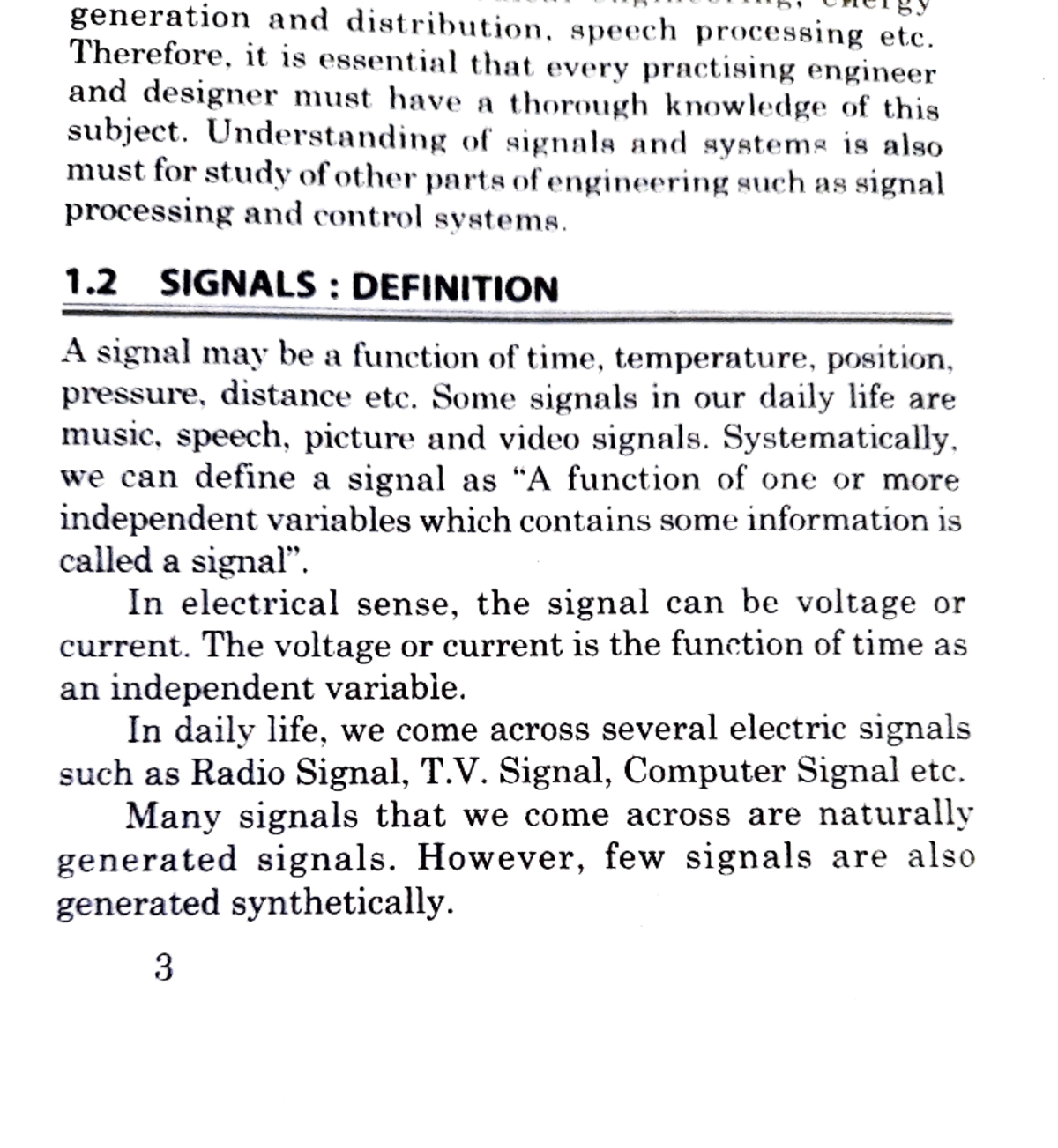 Unit 1 signal segment 1(signal ) - Signal & System - Studocu