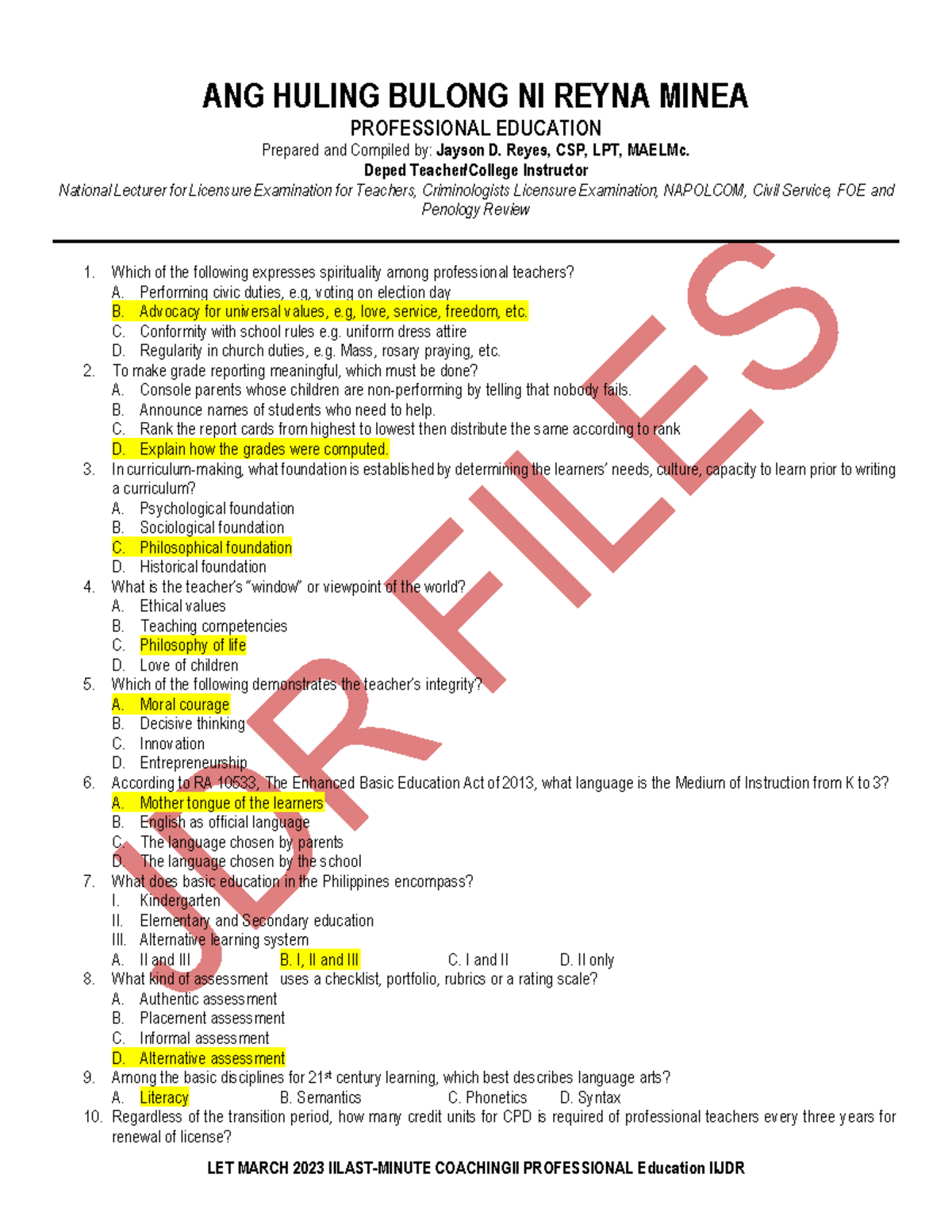 ANG Huling Bulong NI Reyna Minea - ANG HULING BULONG NI REYNA MINEA ...