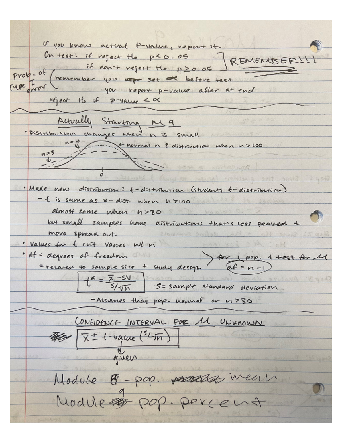 Module 9 2 - Professor was Dr. Hamperkamp - If you know actual report ...