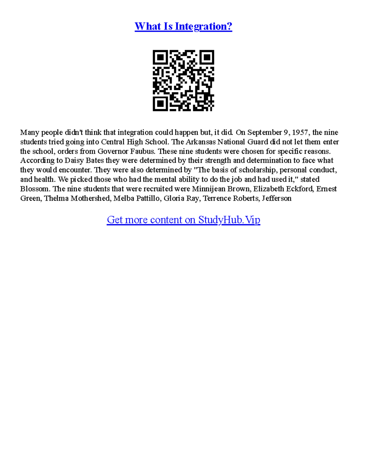 National Integration Essay - What Is Integration? Many people didn't ...