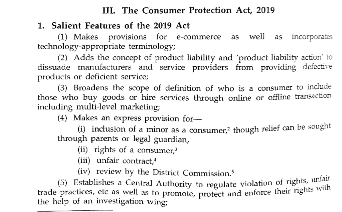Adobe Scan 04-Dec-2023 - III. The Consumer Protection Act, 2019 1 ...