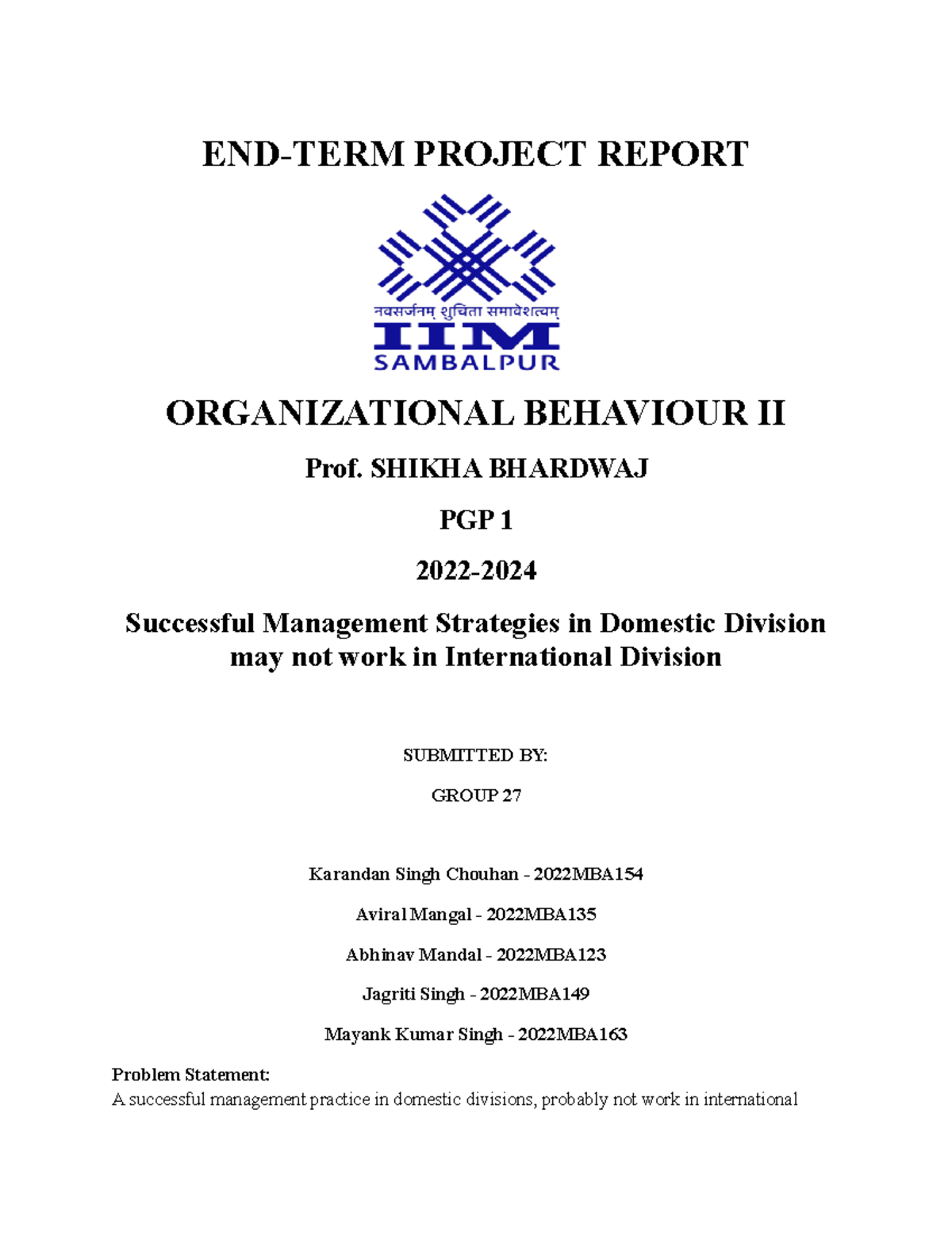 C 27 - About General Motors failing in India and the analysis around it ...