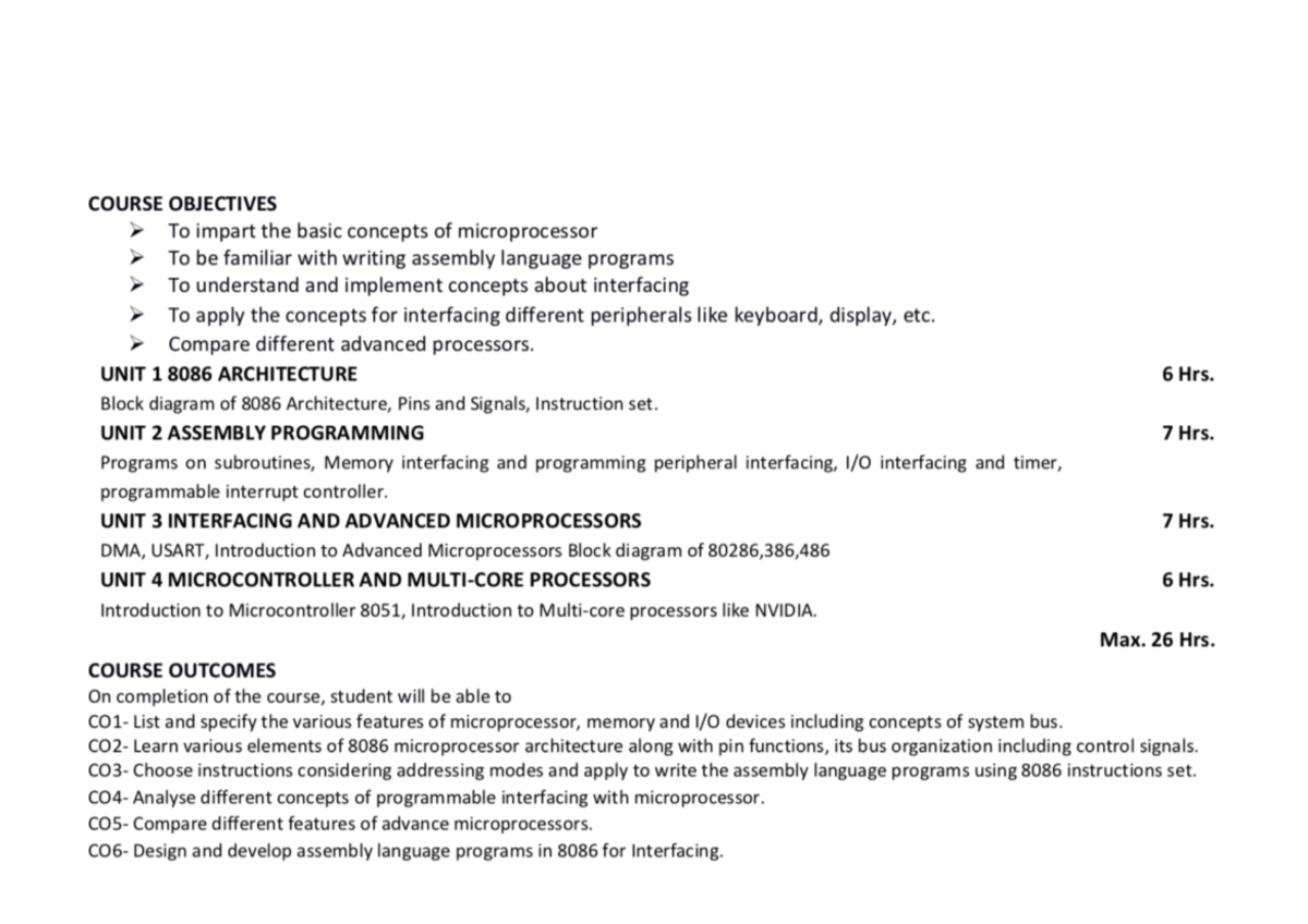 UNIT1 CE21 PART1 - notes of microprocessor - Program controlled ...