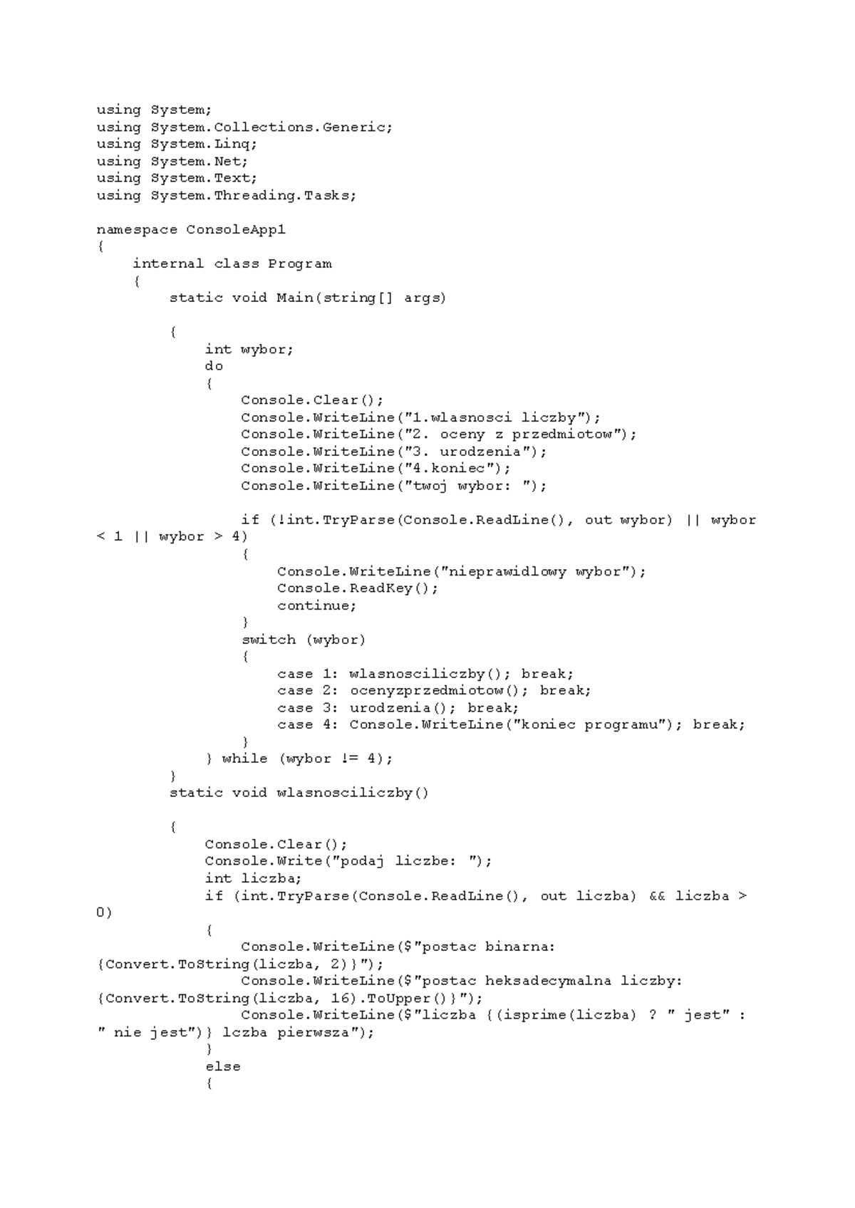 Wqe - ... - using System; using System.Collections; using System; using System; using System ...