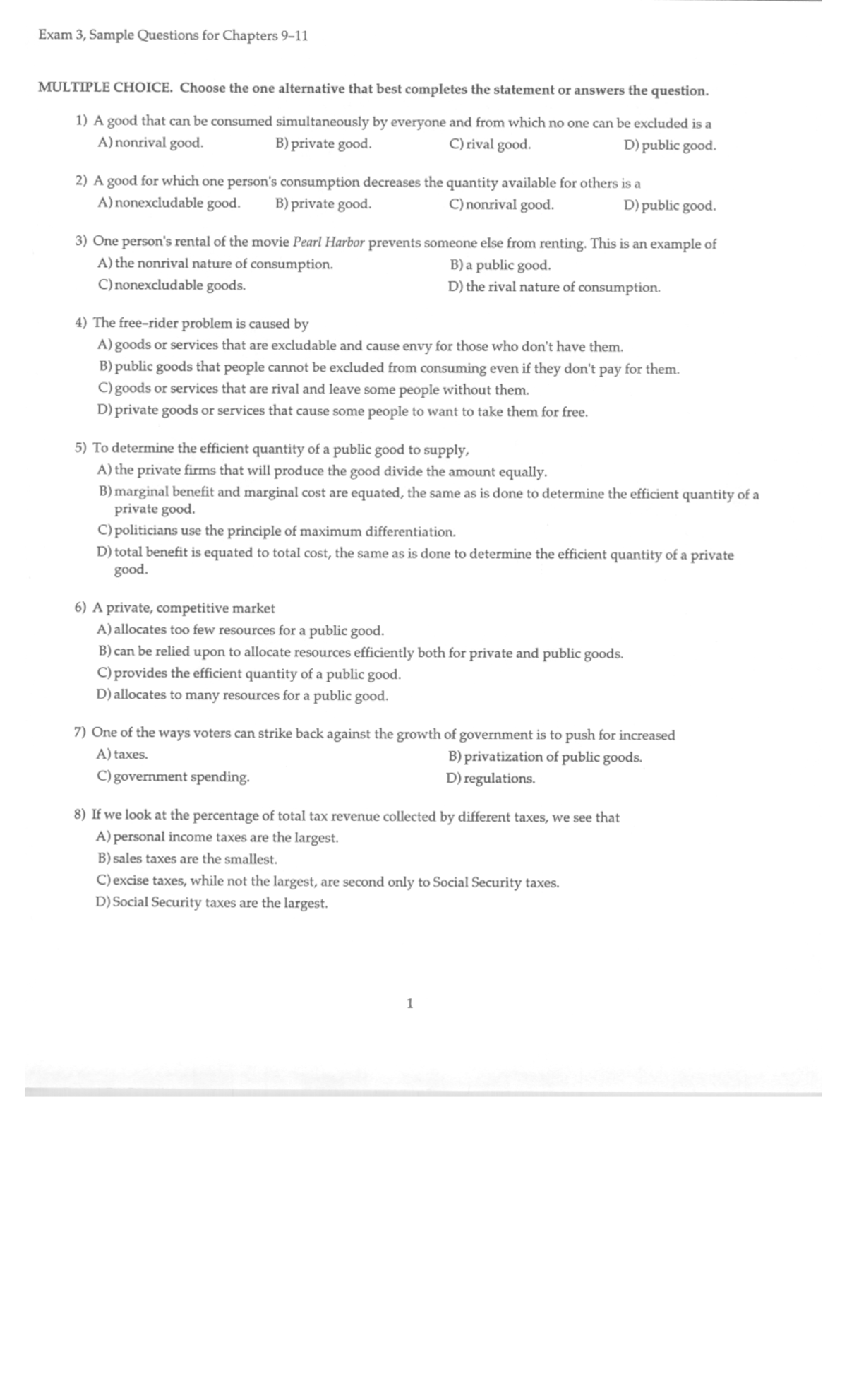 Smpques ANSwers - Answer key - Studocu