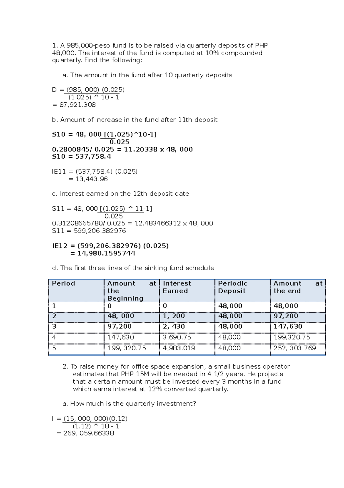 General MATH Sample 1 - Introduction to College Math - MSU-IIT - Studocu