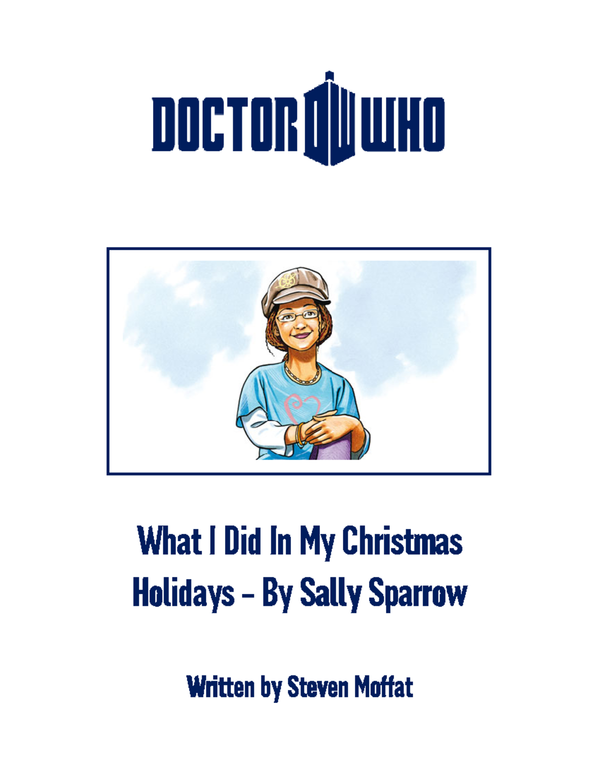 What I Did In My Christmas Holidays By Sally Sparrow - - Studocu