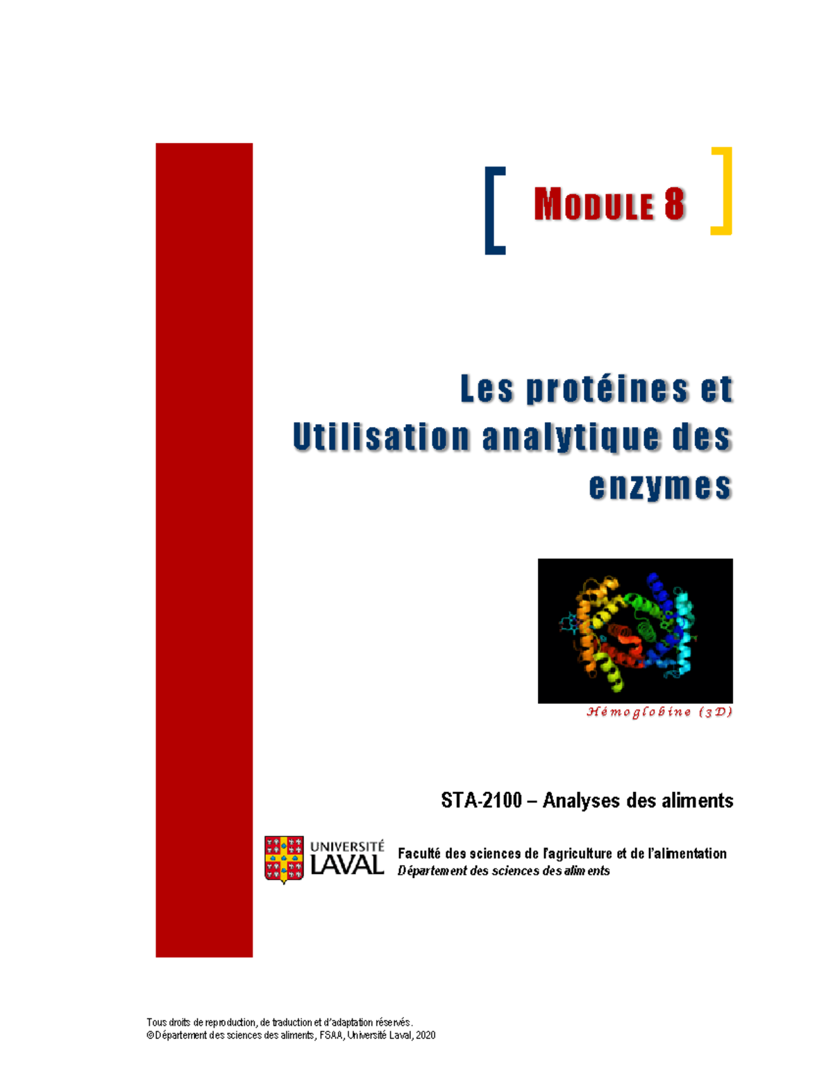 Module 8 Notes - STA2100 - ULaval - Studocu