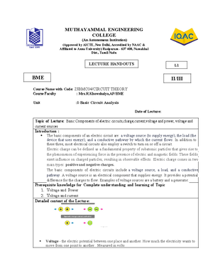 Circuit debugging-II - question - S S M COLLEGE OF ENGINEERING ...