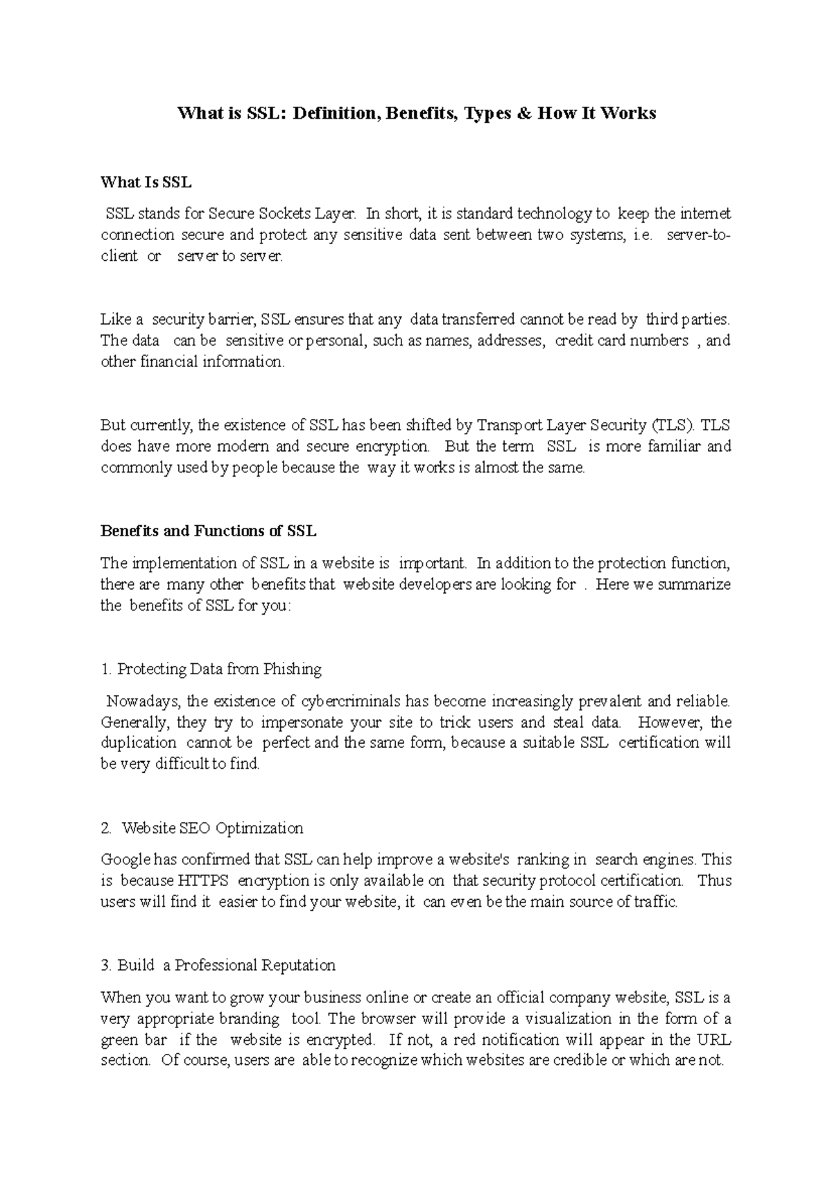 What is SSL Definition Benefits Types and How It Works - What is SSL ...