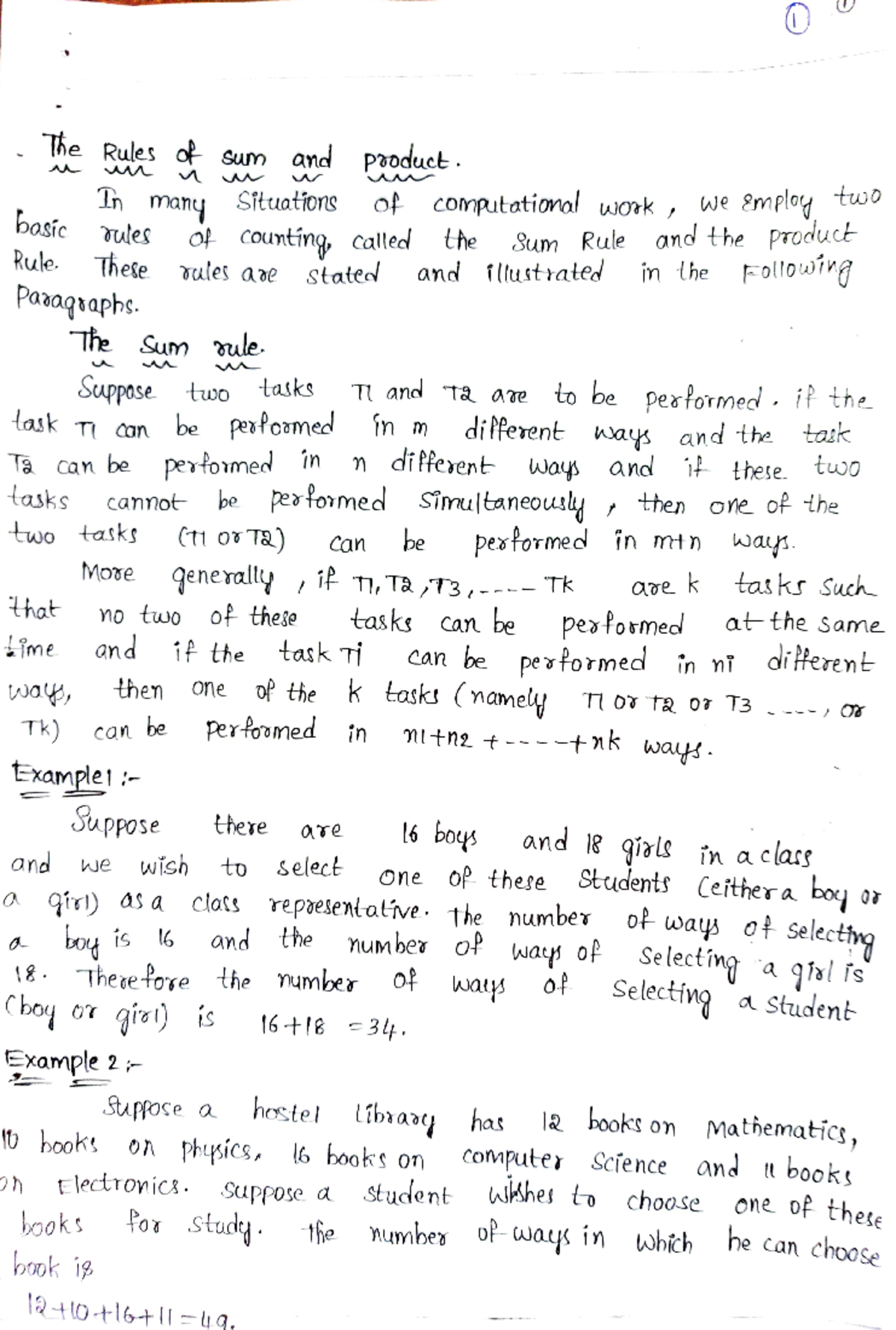 Discrete mathematics and graph theory unit3 - Computer Science & Engineering - Studocu